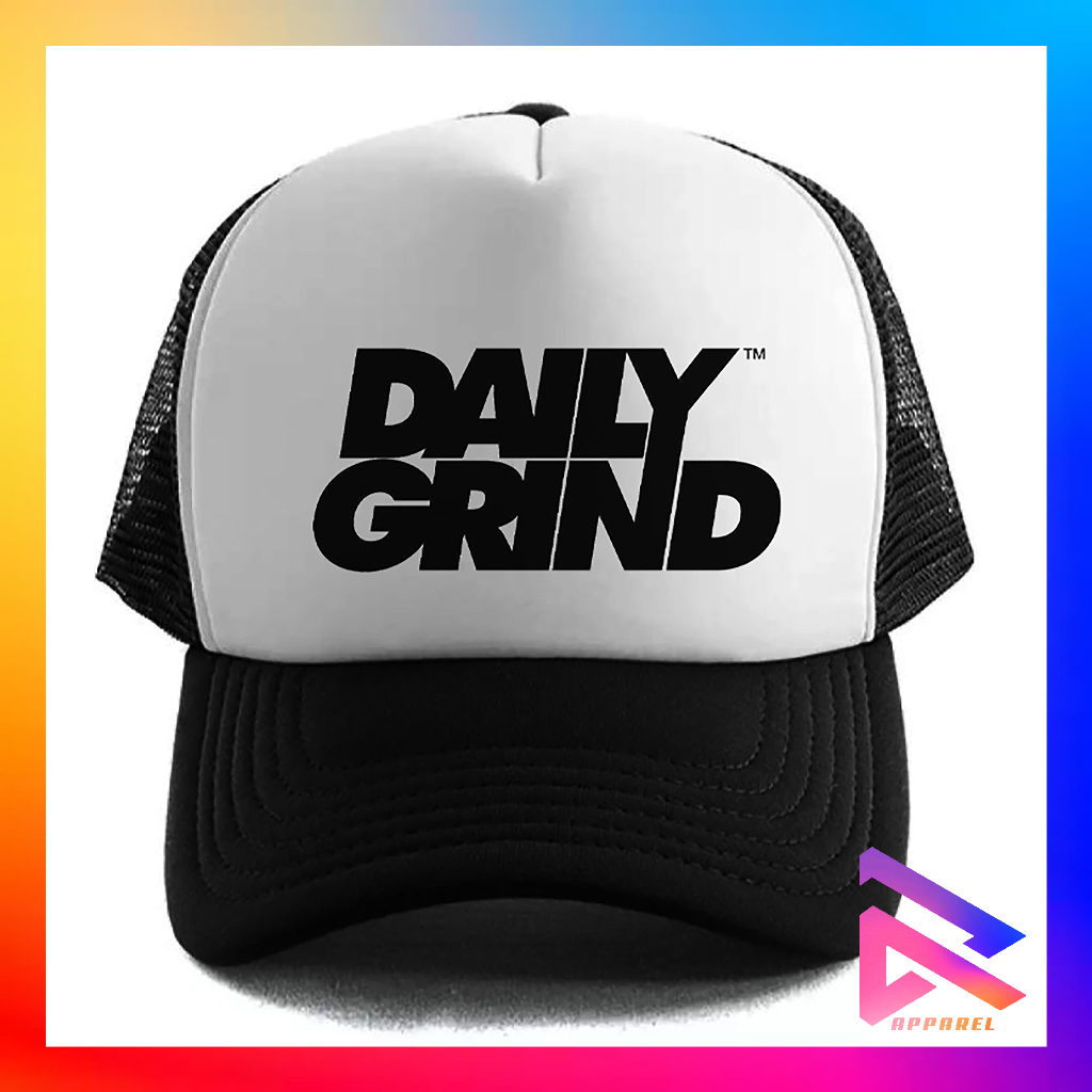 DAILY GRIND Net Cap Trucker Cap Unisexfor Men and Woman Unisex | Shopee ...