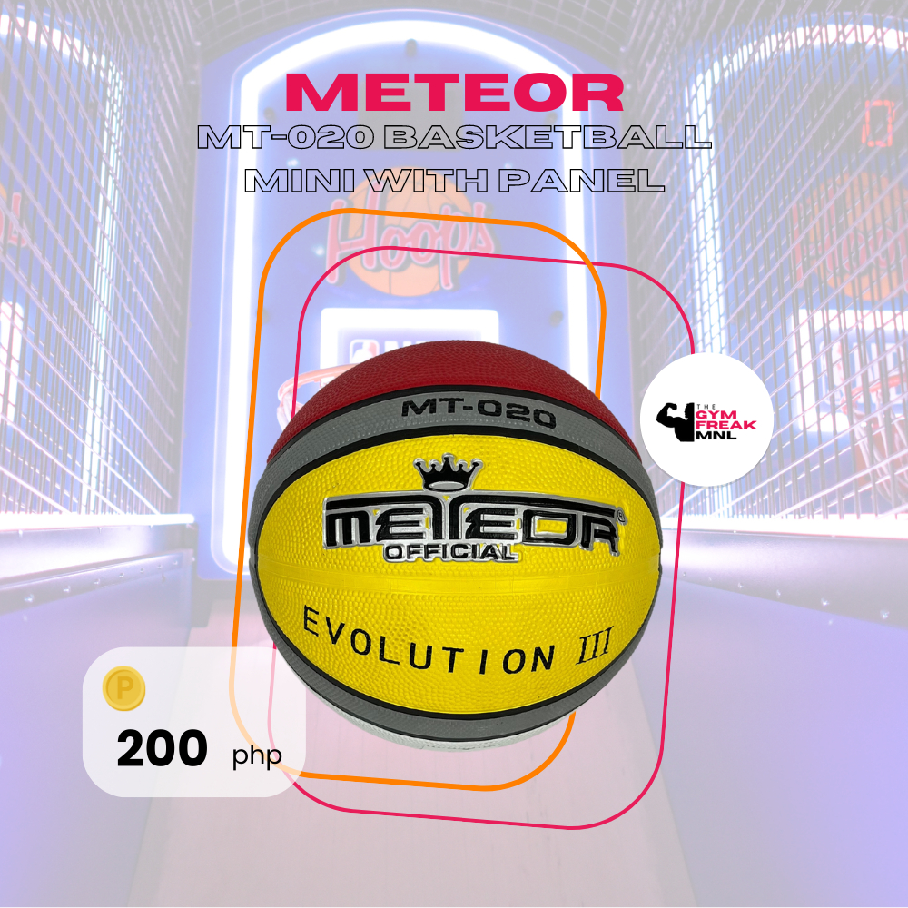 Meteor Mini Basketball MT-020 (Onhand) | Shopee Philippines