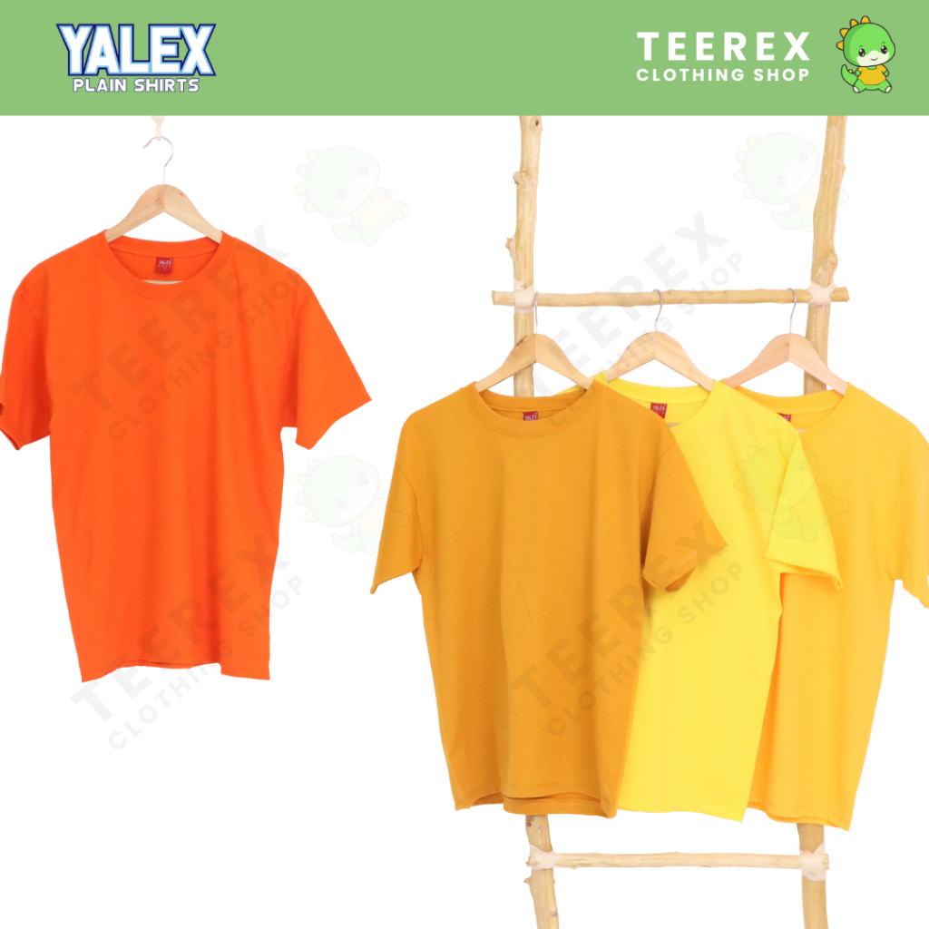 YALEX PLAIN SHIRT (RED LABEL) SHADES OF YELLOW (ORANGE MUSTARD YELLOW ...