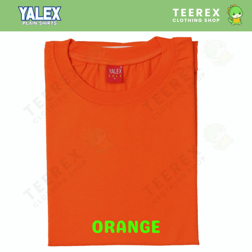 YALEX PLAIN SHIRT (RED LABEL) SHADES OF YELLOW (ORANGE MUSTARD YELLOW ...