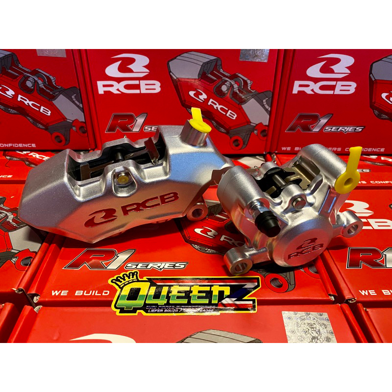RCB R1 4pot (RH) and R-55 2pot Series Brake Caliper Set Universal ...