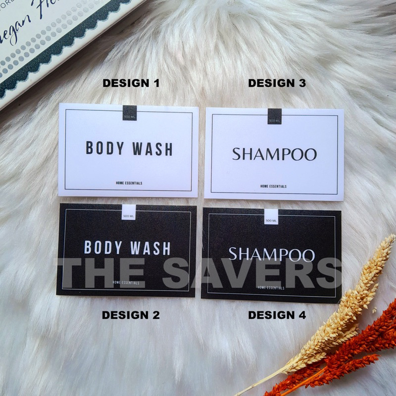 Minimalist Horizontal Pantry Labels - High quality waterproof matte ...