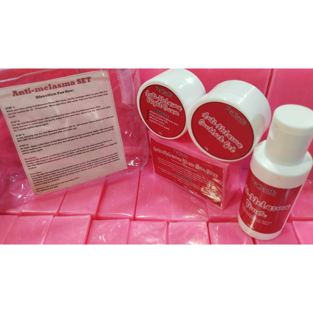 Paz Results Anti-Melasma Set for All Skin Types | Shopee Philippines