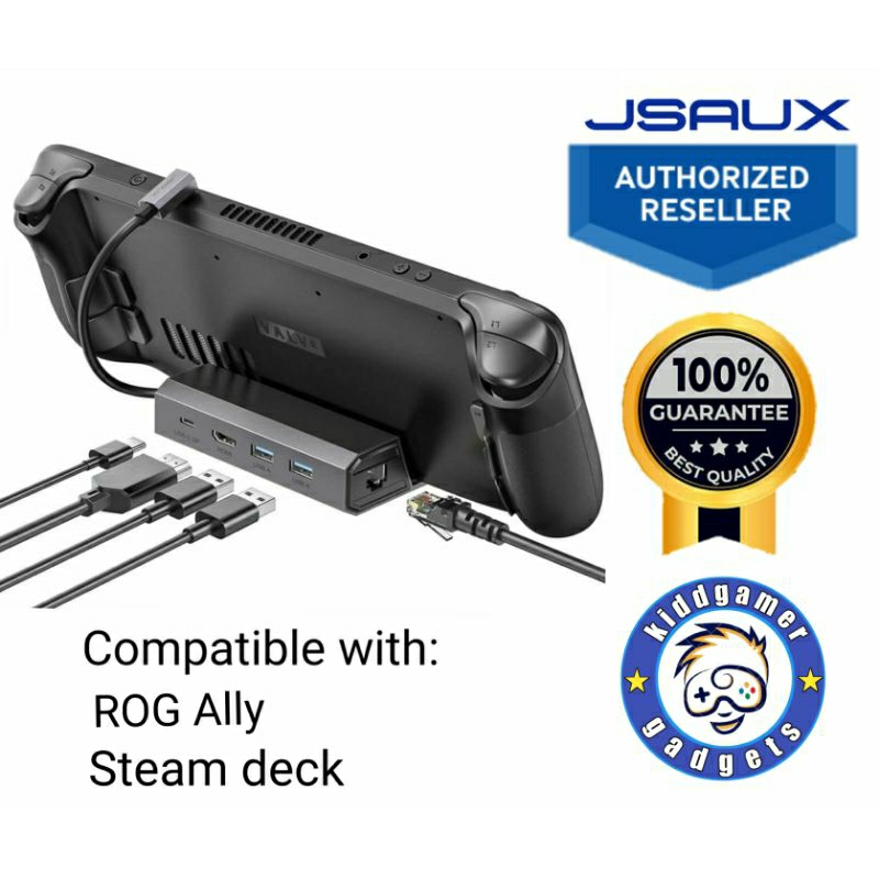 JSAUX 5 in 1 Dock for Rog Ally and Steam Deck or SD Oled | Shopee ...