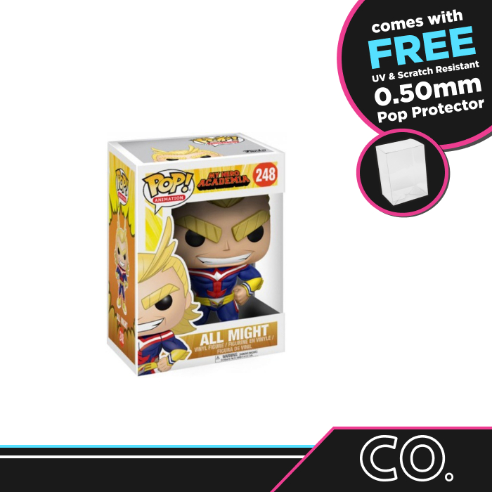 Funko Pop Animation My Hero Academia All Might 248 With Free Protector ...