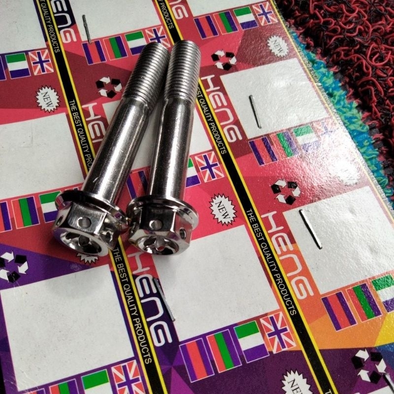 Heng pipe bolts for Honda click v3/v2/v1/Pcx/adv (gold bolts) | Shopee ...