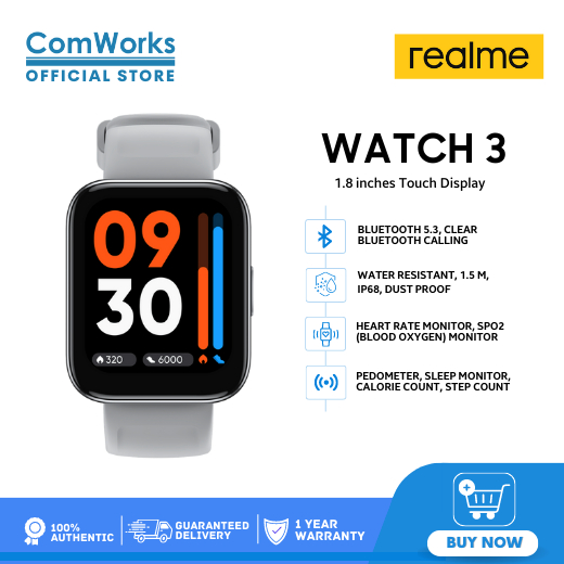 ComWorks Official Store | Realme Watch 3 | 1.8 inch | Shopee Philippines