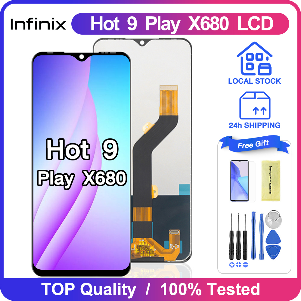 LCD For Infinix Hot 9 Play X680 X680B LCD Display Touch Screen ...
