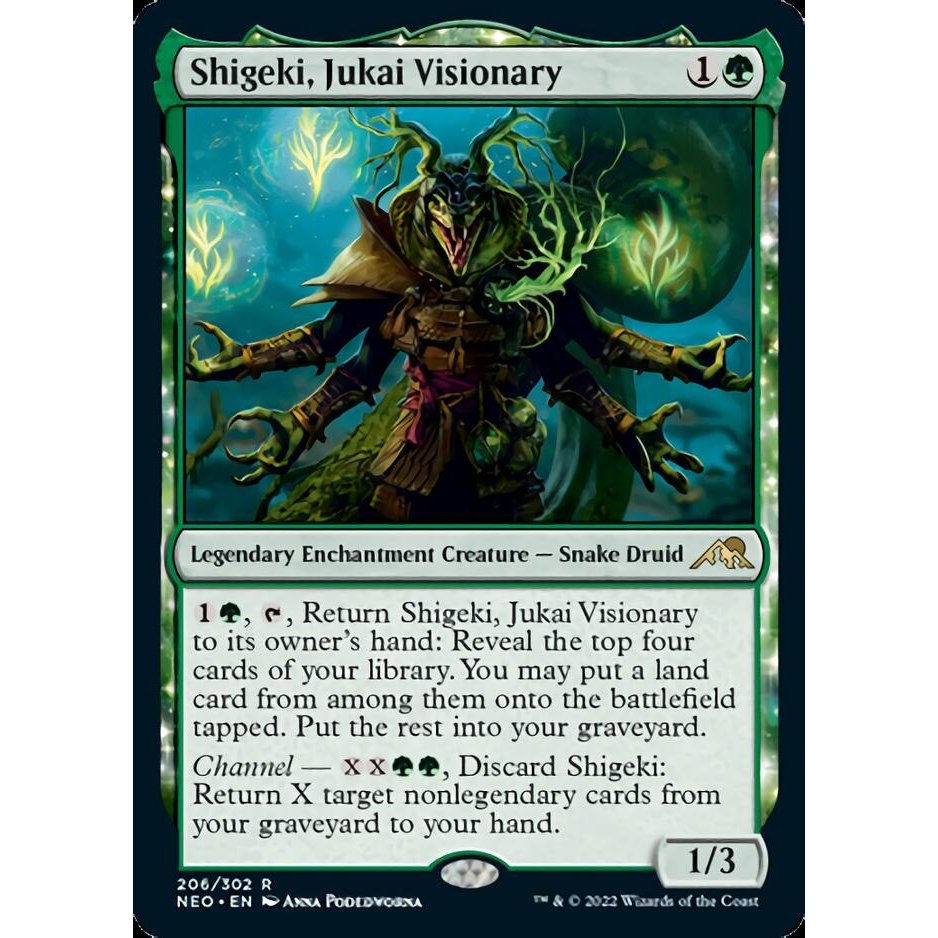 Shigeki, Jukai Visionary - Kamigawa: Neon Dynasty (NEO) | Shopee ...