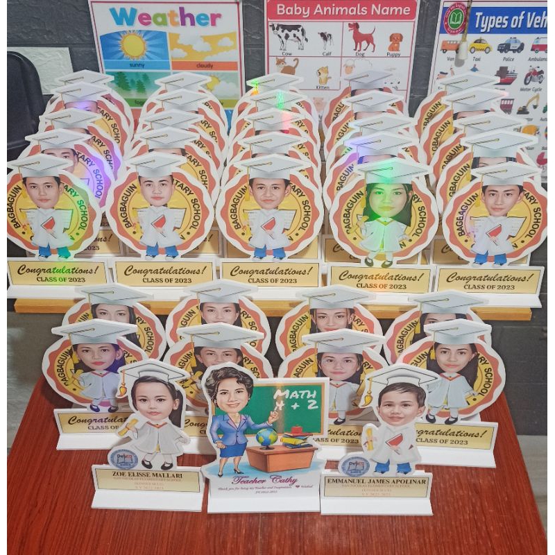 Personalized Photo standee (Graduation) with Box | Shopee Philippines