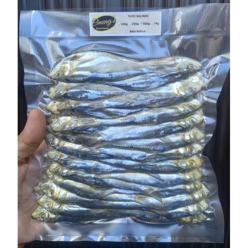 Dried Tuyo Salinas Cavite in 250g-1kg Vacuum-sealed Pack | Shopee ...