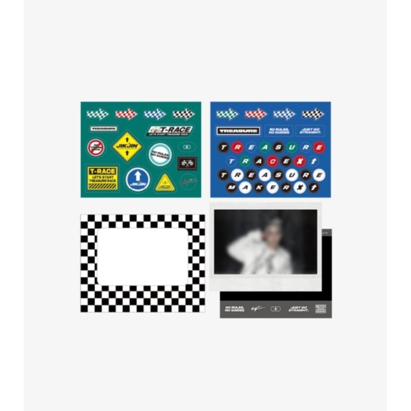 [TRACE] TREASURE POLAROID PHOTO + STICKERS SET | Shopee Philippines