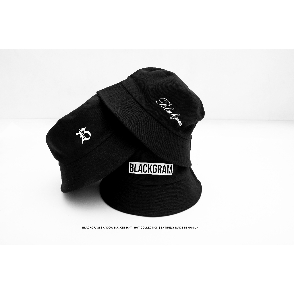 Blackgram Shadow Bucket Hat | Shopee Philippines