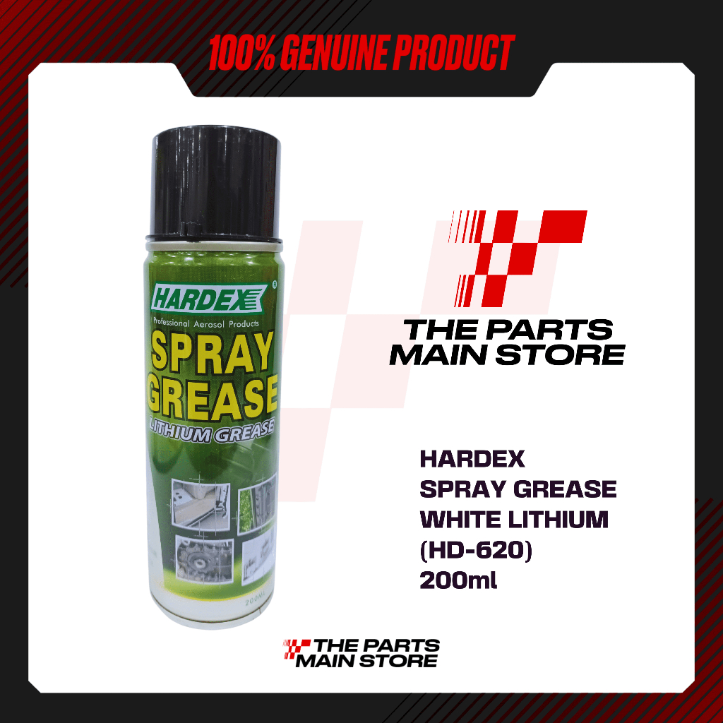 HARDEX SPRAY GREASE LITHIUM GREASE (HD-620) 200mL | Shopee Philippines