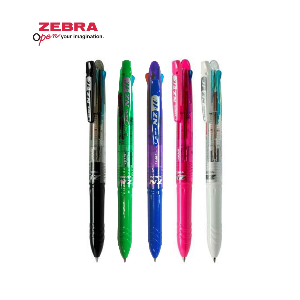 Zebra Pen 4 Color Ballpoint Pen 0.7mm | Shopee Philippines