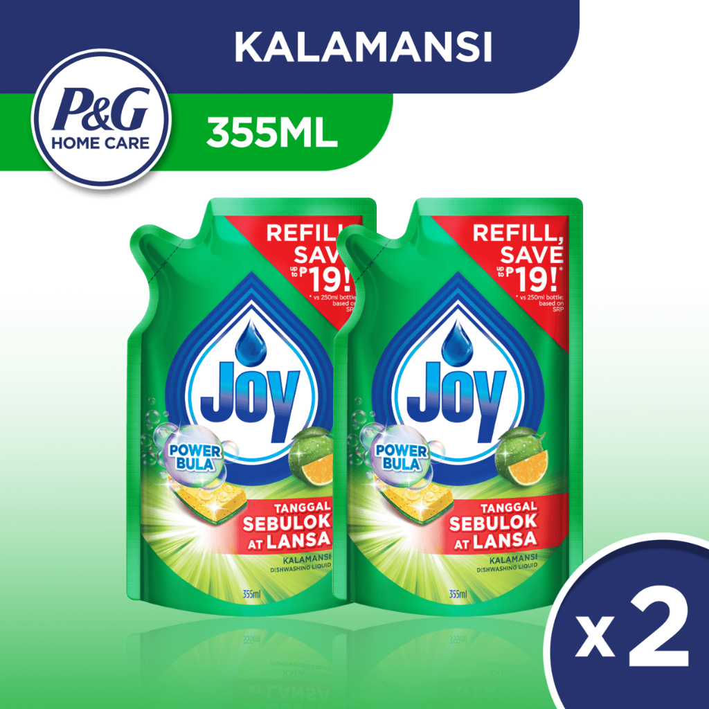 Joy Dishwashing Liquid Baby Antibac Kalamansi Lemon Bundle 345ml ...