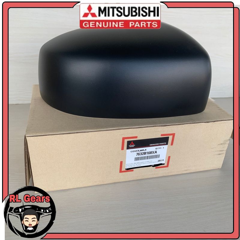 Genuine Mitsubishi Side Mirror Cover Black RIGHT For Mirage G4 and ...