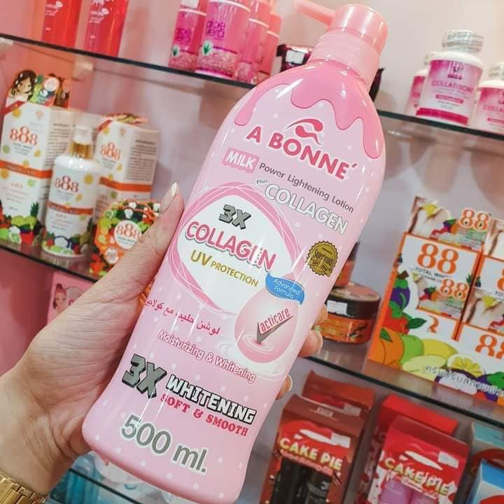 A Bonne | Milk Power Lightening W/ Collagen Lotions 500ml | Shopee ...
