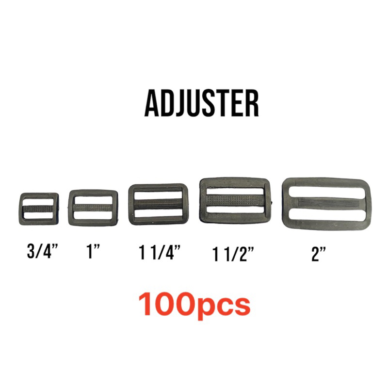 Plastic ADJUSTER 100 pcs (for bags) | Shopee Philippines