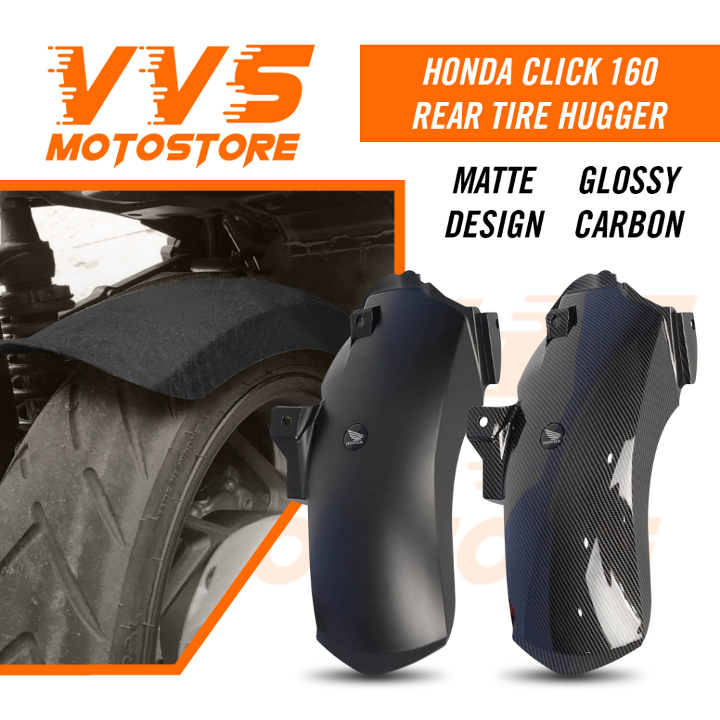 Honda Click 160 Rear Tire Hugger Shock-Proof ABS Plastic Made in ...