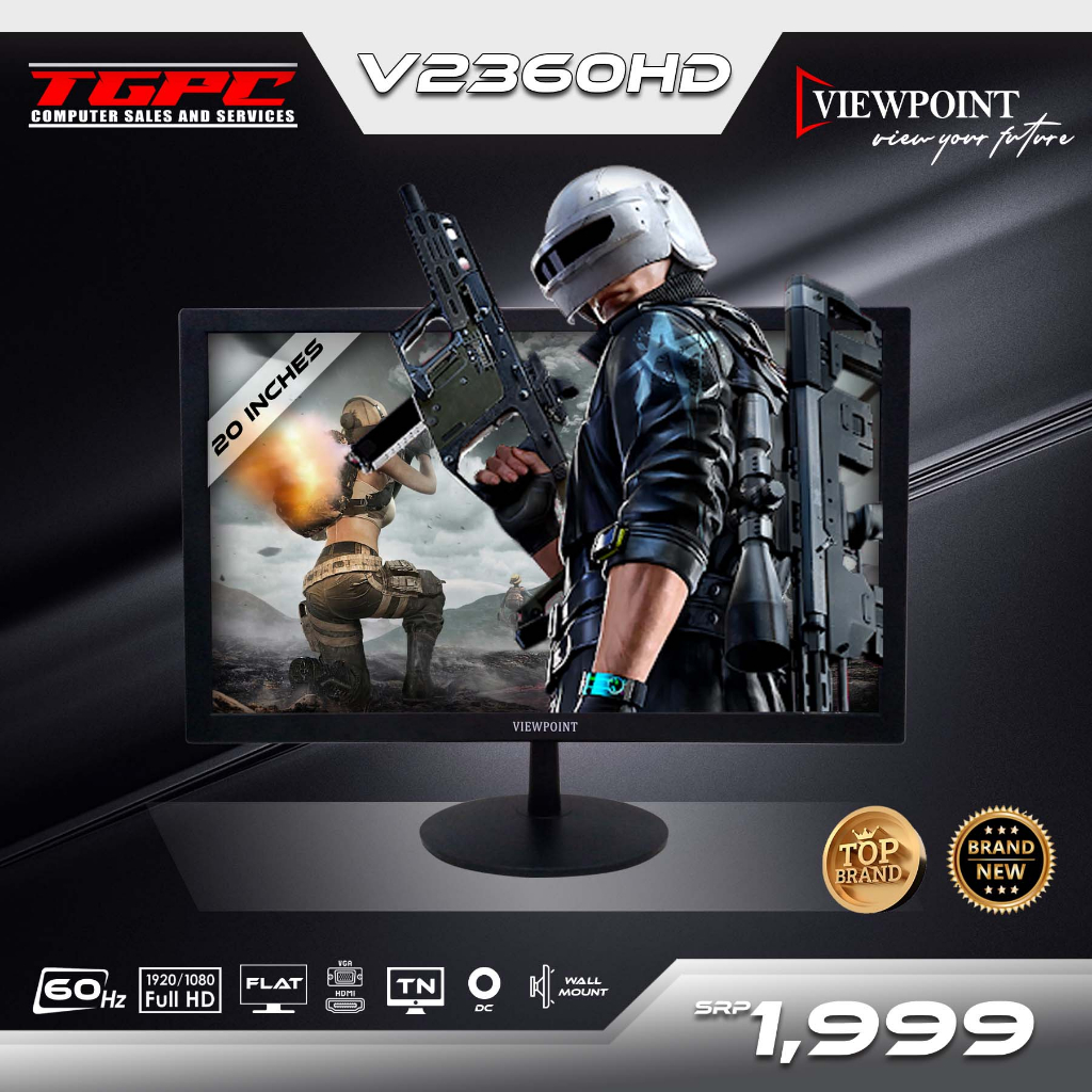Viewpoint 24inch 75hz LED Monitor | Shopee Philippines