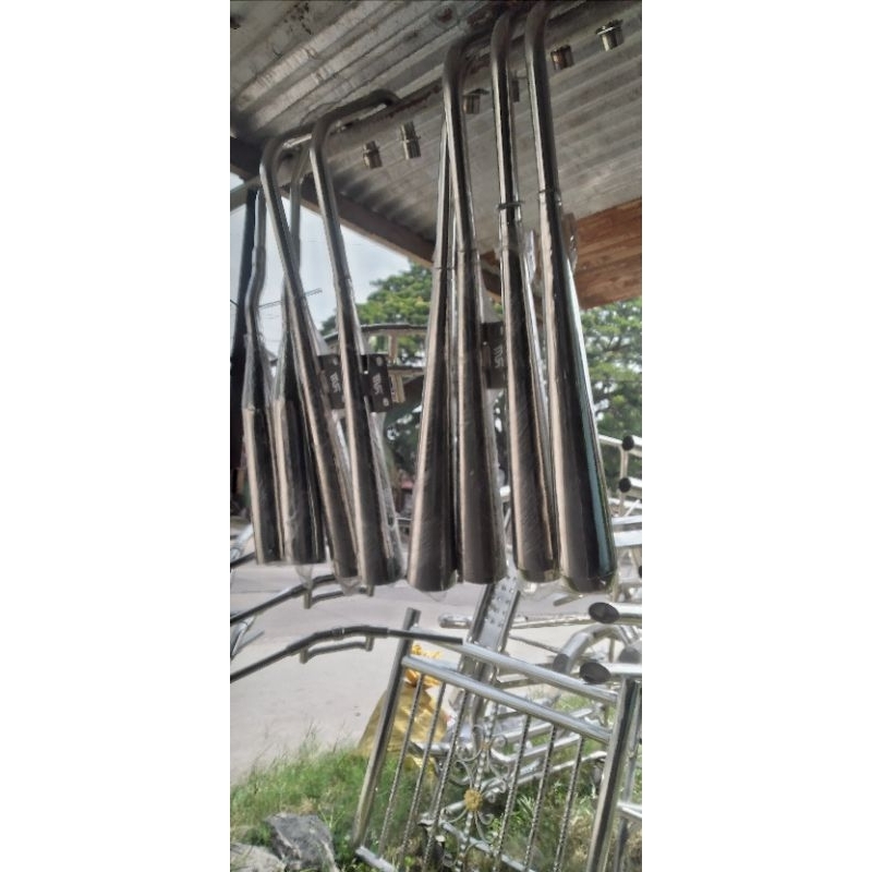 stainless chicken pipe tmx/barako | Shopee Philippines