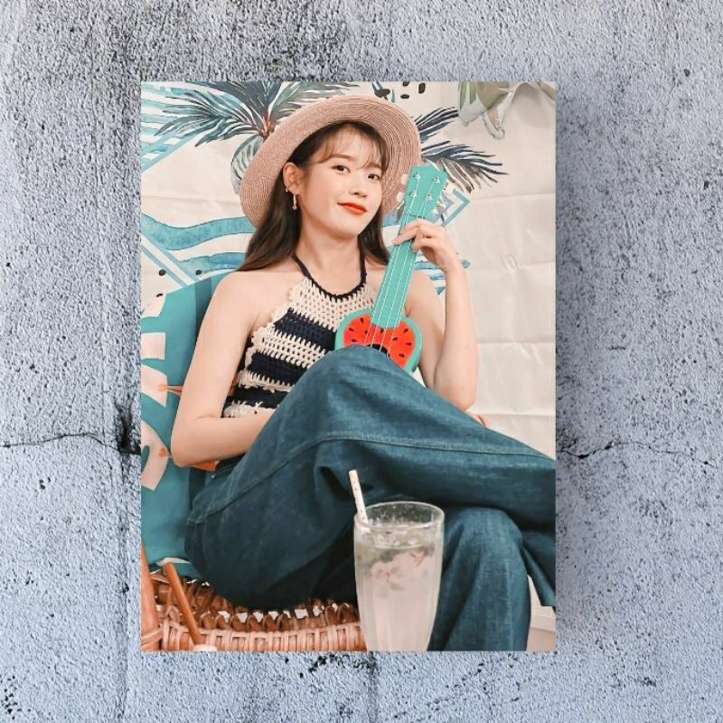 IU A4 Size Wallpaper Poster | Shopee Philippines