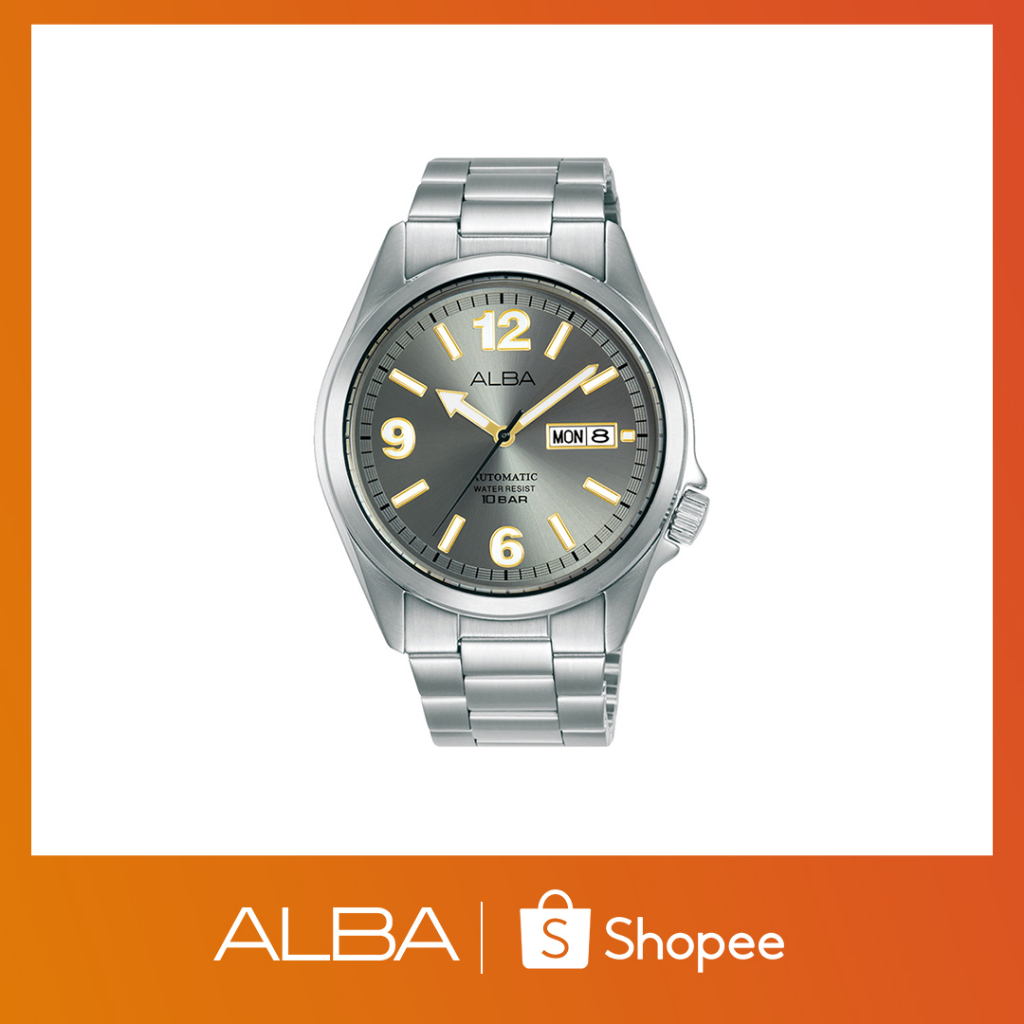 ALBA Philippines Mechanical AL4411X1 Grey Dial Men's Automatic Watch ...
