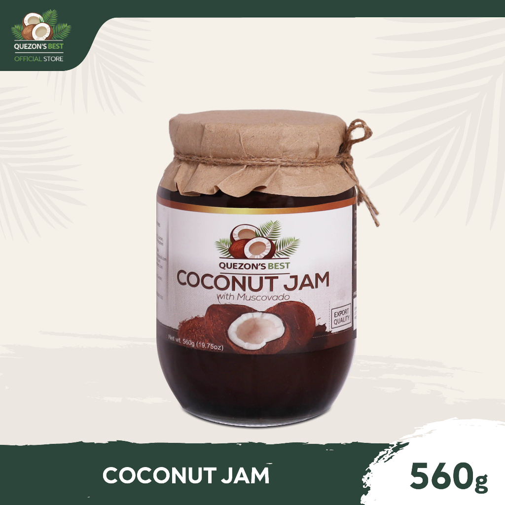 Quezon's Best Coconut Jam with Muscovado 560g | Shopee Philippines