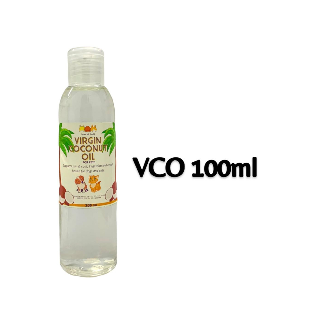 VCO organic extra virgin coconut oil for Pets Salmon oil (rich in Omega ...