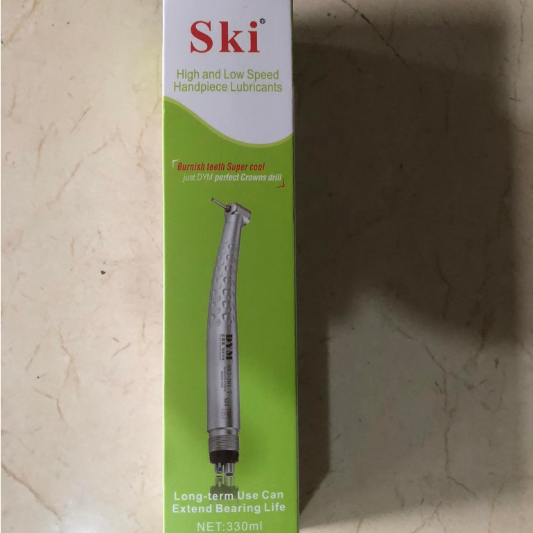 Ski High and Low Speed Handpiece Lubricants Oil Spray , 330 ml. Dental ...