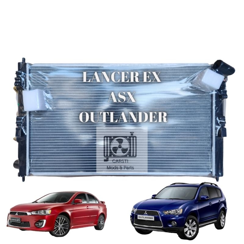 Radiator Lancer Asx Outlander Ex 2008-2015 Mitsubishi Automatic ...