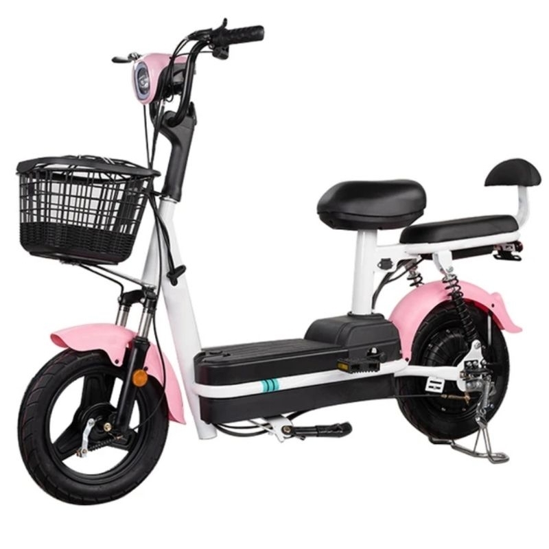 008 48v Electric Bike with Pedal Electric Pedal Bike | Shopee Philippines