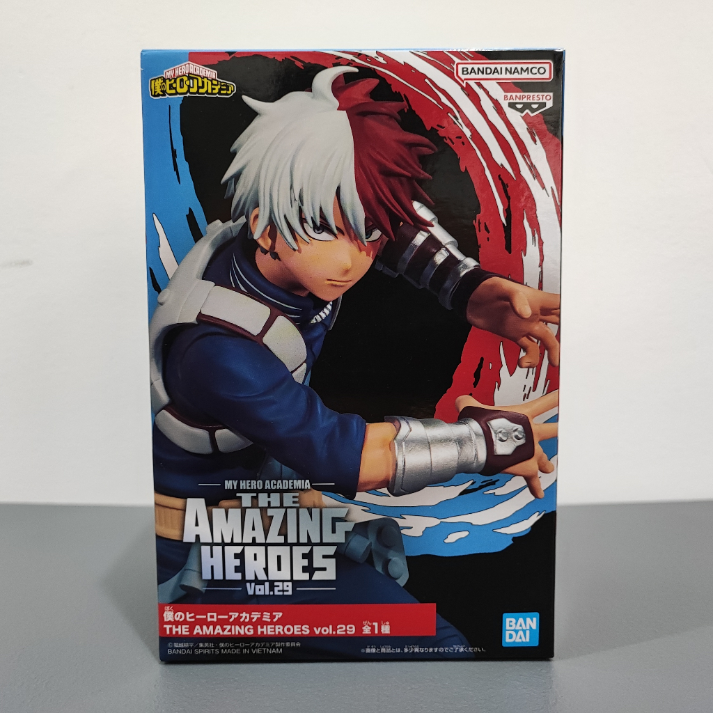 [MISB] Banpresto My Hero Academia MHA The Amazing Heroes Vol 29 Shoto Todoroki | Shopee Philippines