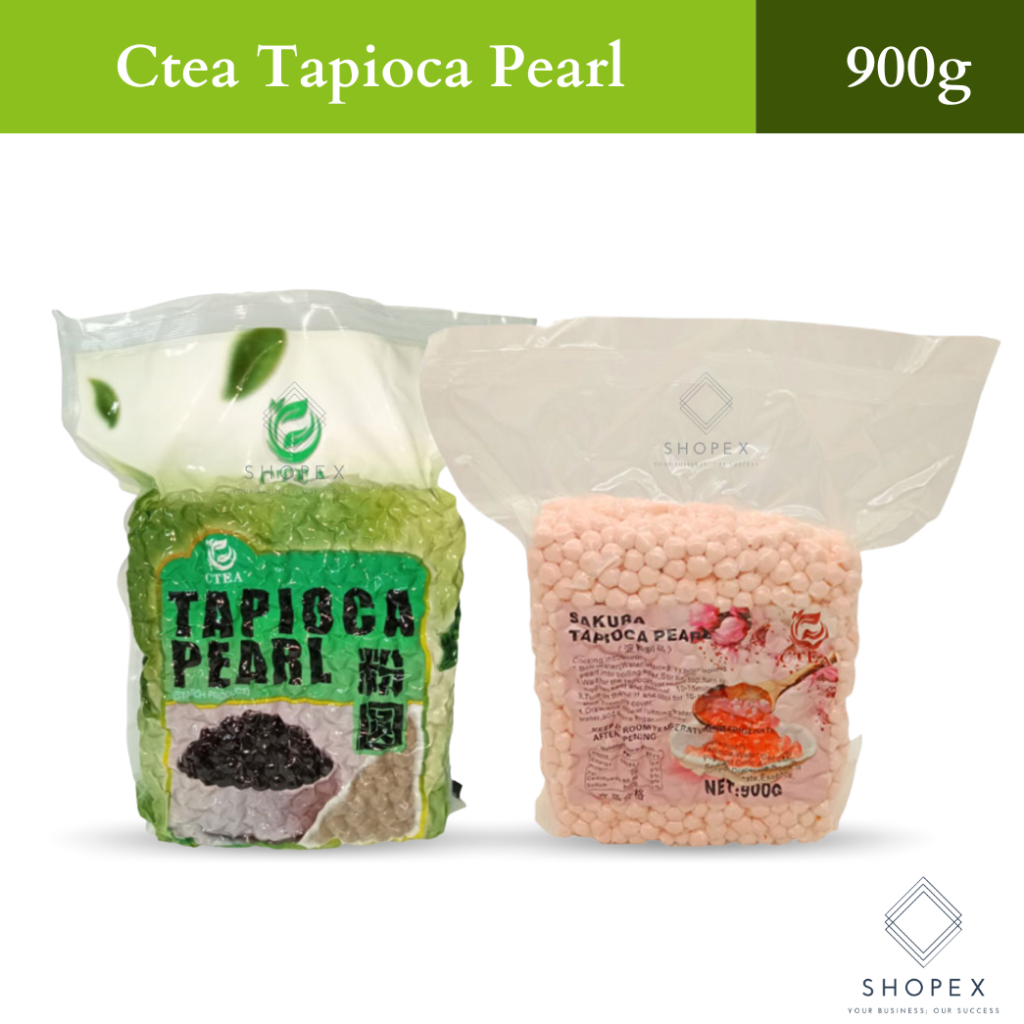 CTEA Tapioca Pearl 900g Sakura Pearls/ GOLDEN/ Boba Pearls / Sinkers ...