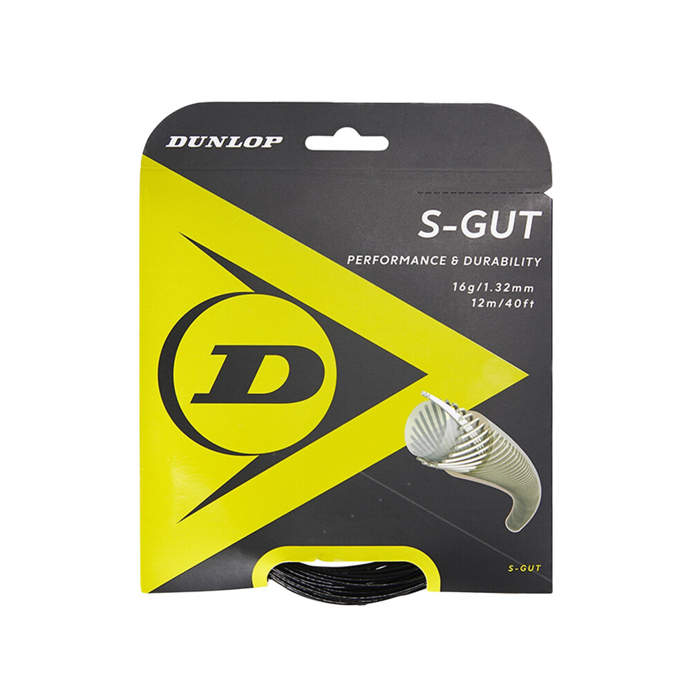 Dunlop S-Gut Tennis String Black | Shopee Philippines
