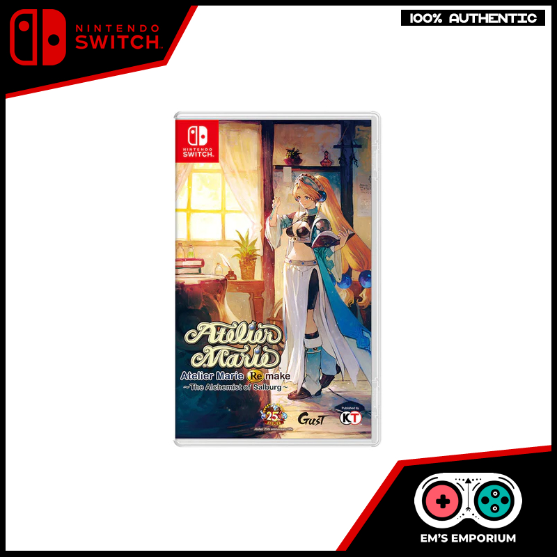 Atelier Marie Remake the Alchemist or Salburg Nintendo Switch Games ...