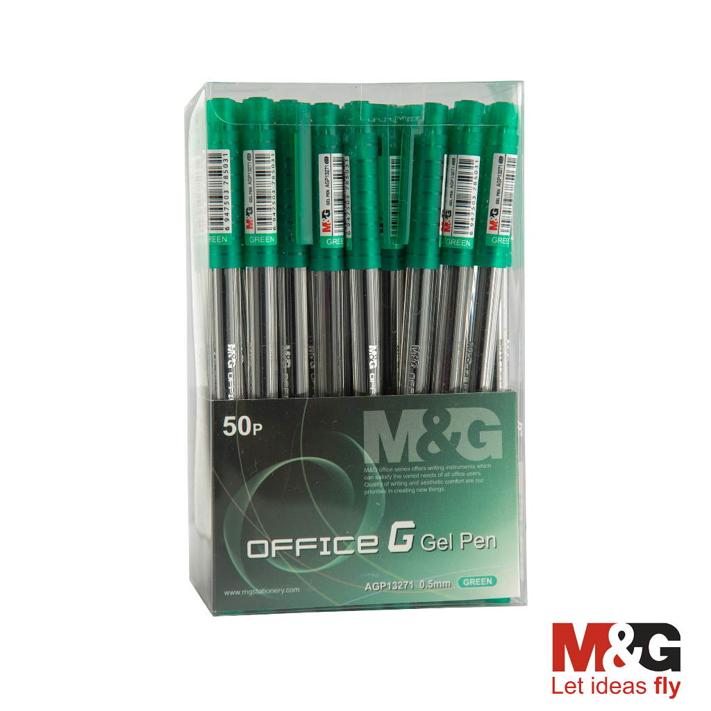 M&G Office G Gel Pen Gp99 0.5mm Agp13271 (50pcs) | Shopee Philippines