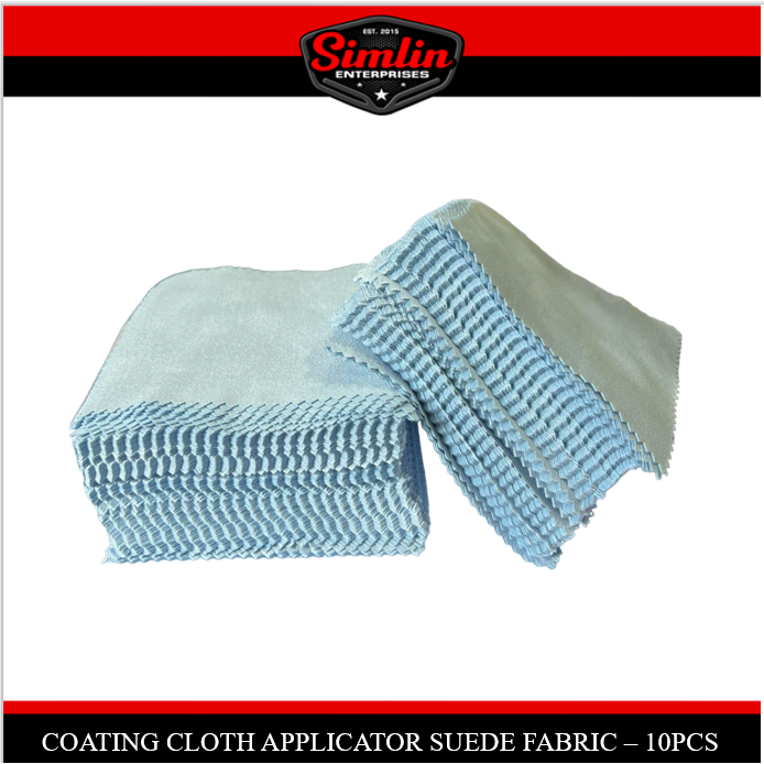 COATING CLOTH APPLICATOR SUEDE FABRIC – 10PCS | Shopee Philippines