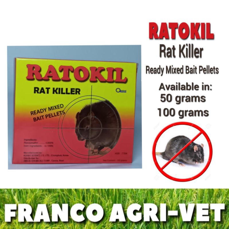 Ratokil Rat Killer ( 100 grams ) | Shopee Philippines