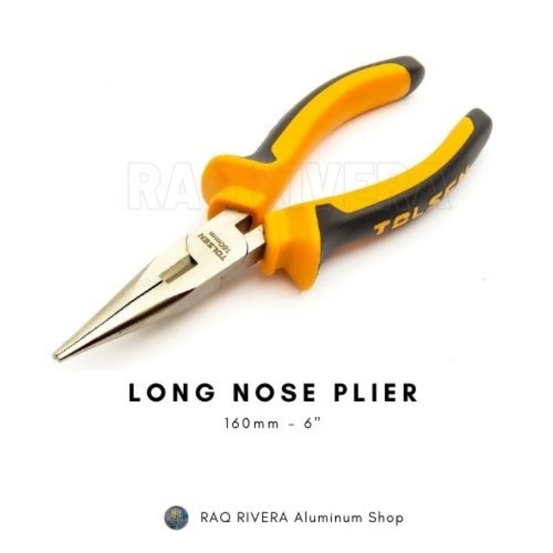 Tolsen Long Nose Pliers (160mm - 200mm) | Shopee Philippines