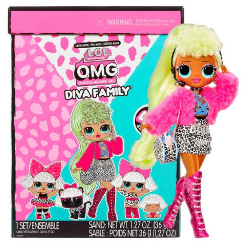 OMG LOL Diva Family Limited Edition Doll Toy | Shopee Philippines