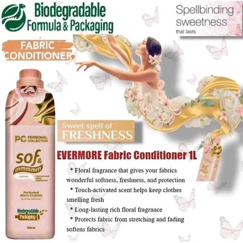 PC SOF CONCENTRATED FABRIC CONDITIONER 1000ML ( all variants) | Shopee ...
