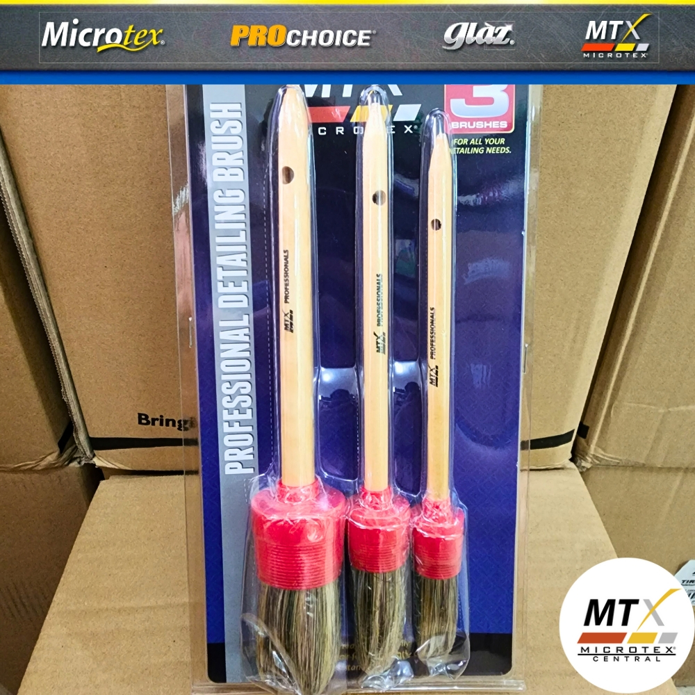 Microtex MTX Detailing Brush set of 3pcs | Shopee Philippines