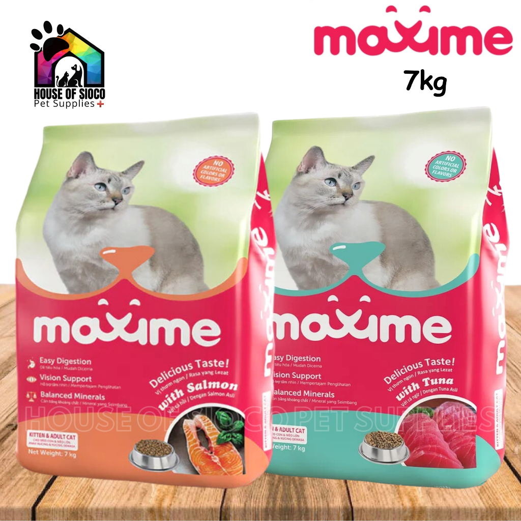 Maxime Dry Cat Food For Adult & Kitten 7kg | Shopee Philippines