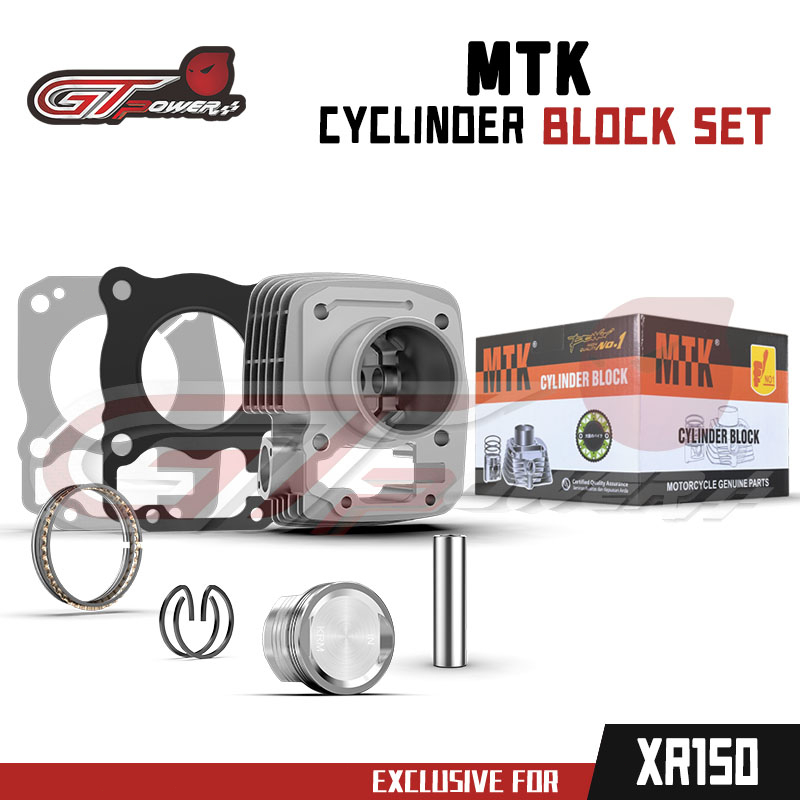 MTK Cylinder Block Set XR150 STD Φ57.3MM | Shopee Philippines