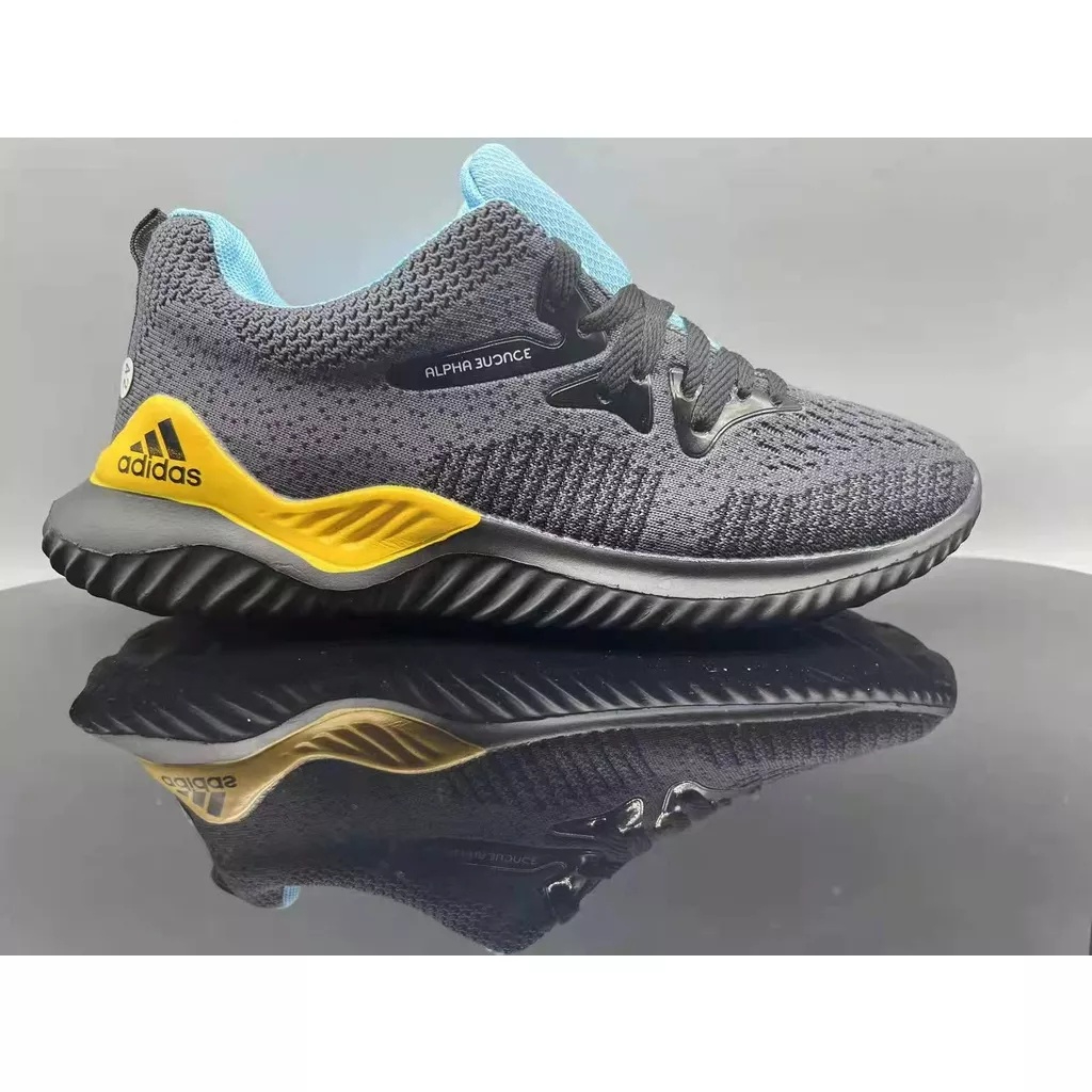 Adida Alpha Bounce Sports Running Shoes For Men's | Shopee Philippines