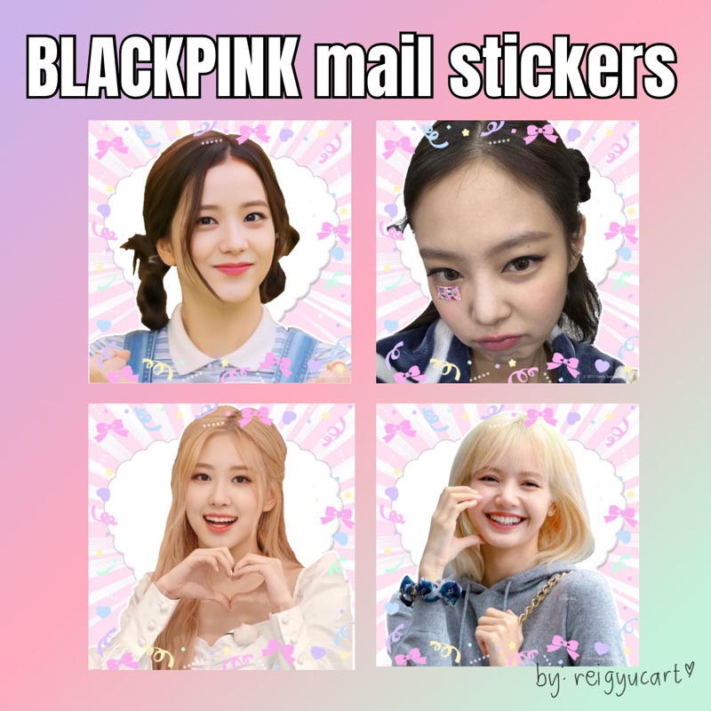BLACKPINK Kpop MAIL STICKERS (35 pcs per order) | Shopee Philippines