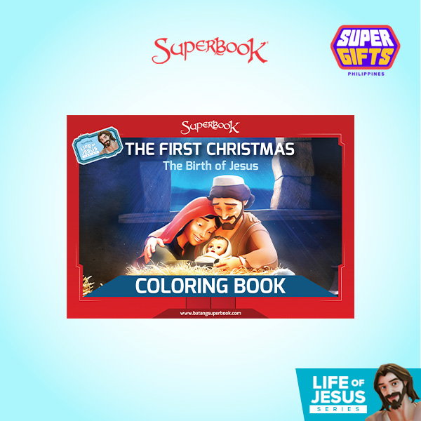 Superbook® The First Christmas Coloring Book | Shopee Philippines