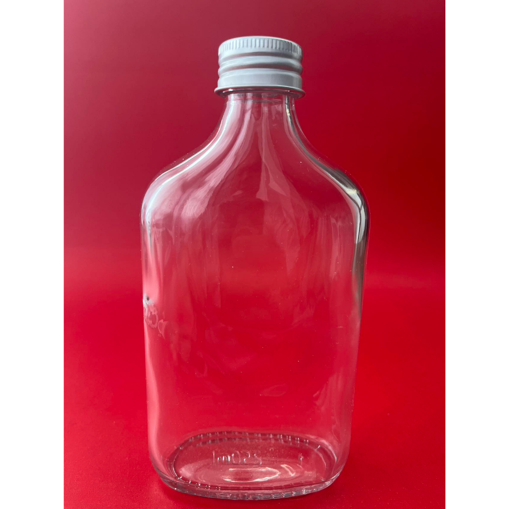 12Pcs 250ml Lapat Tanduay Glass Bottle Size 4CM X8.5CM X16CM With Seal | Shopee Philippines